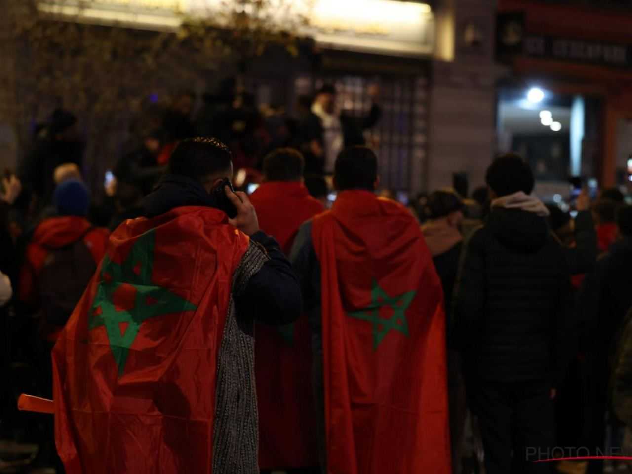 Opnieuw rellen na winst Marokko: Tientallen opgepakt en ernstig ongeval ...