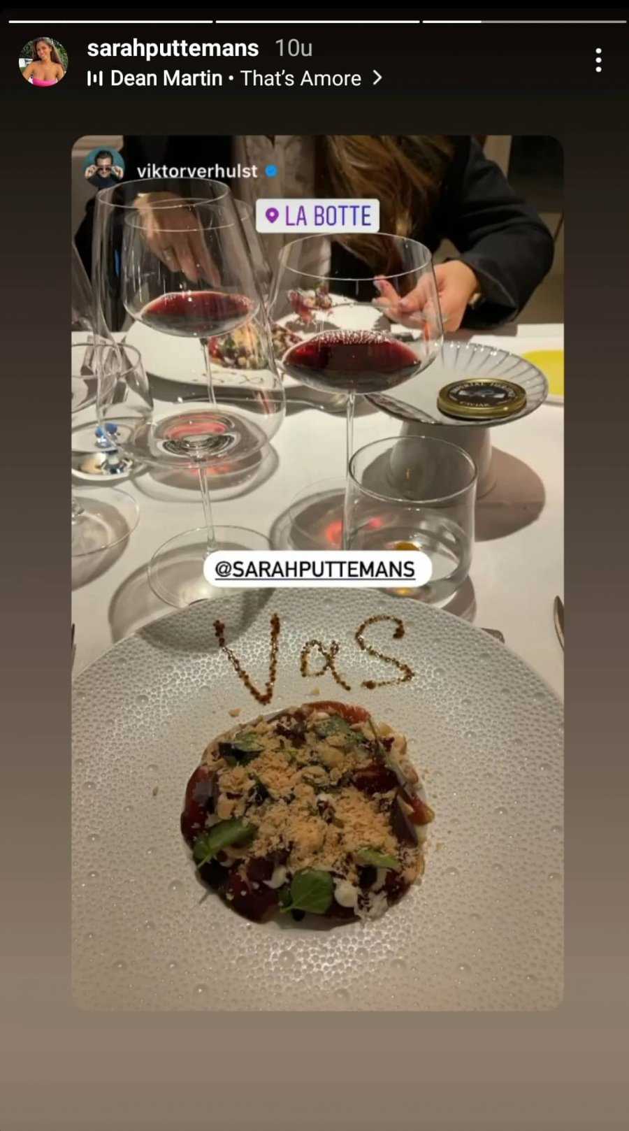 Viktor Verhulst verrast Sarah Puttemans in romantische setting | Redactie24