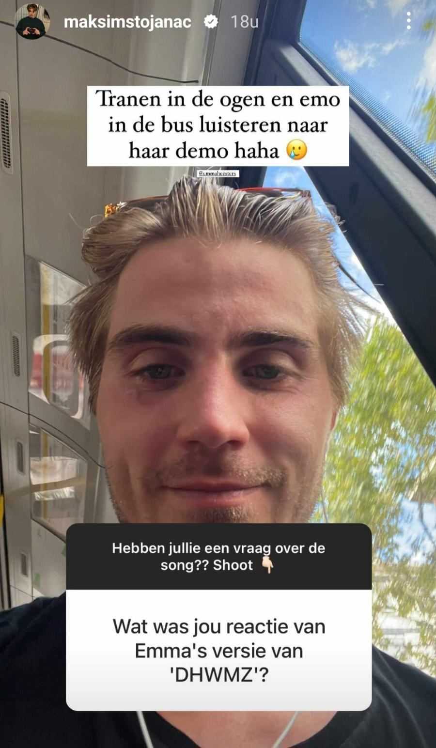 Maksim Stojanac laat tranen de vrije loop in bus: dit is er aan de hand ...