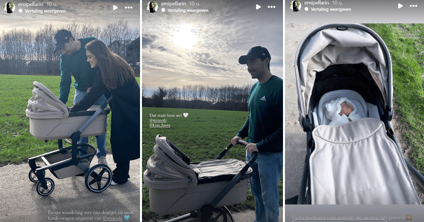 Zo cute! Kim Biets en Emi Pellarin delen eerste gezinskiekjes | Redactie24