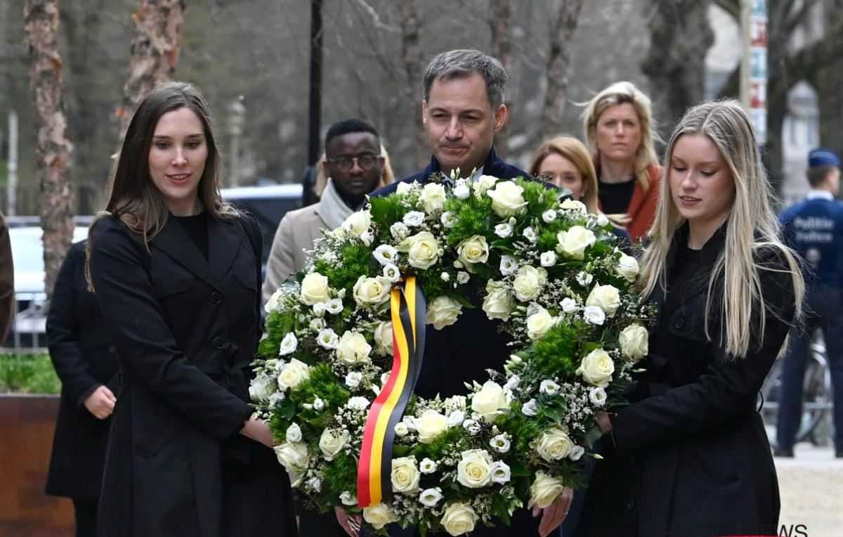 Premier De Croo pinkt traan weg: "We zullen hen nooit vergeten ...